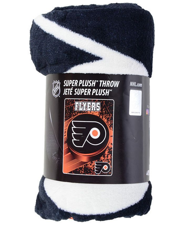 Northwest Company Philadelphia Flyers Micro Raschel Break Away Blanket ...