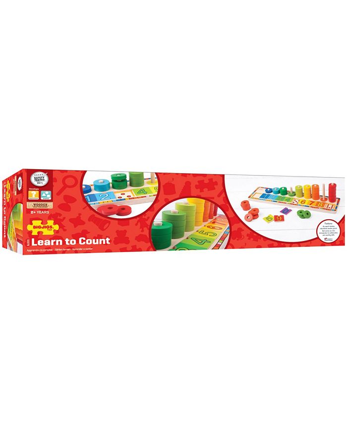 Bigjigs Toys Wooden Learn to Count - Macy's