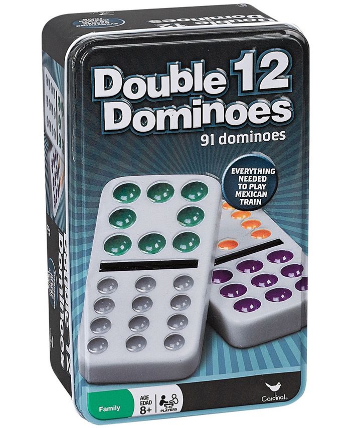Cardinal Games Double Twelve Color Dot Dominoes - Macy's