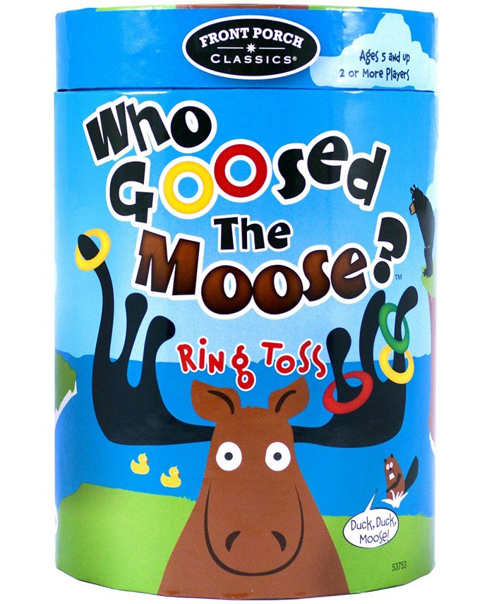 Front Porch Classics Who Goosed The Moose? Ring Toss - Macy's