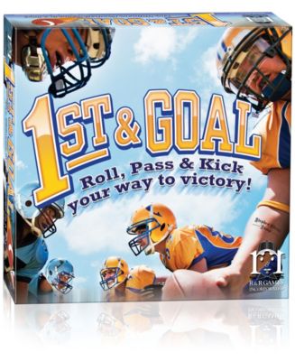 1st and Goal Football Board Game- Roll, Pass and Kick Your Way to ...