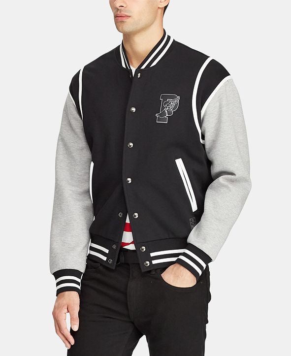 Polo Ralph Lauren Men's P-Wing Baseball Jacket & Reviews - Coats ...