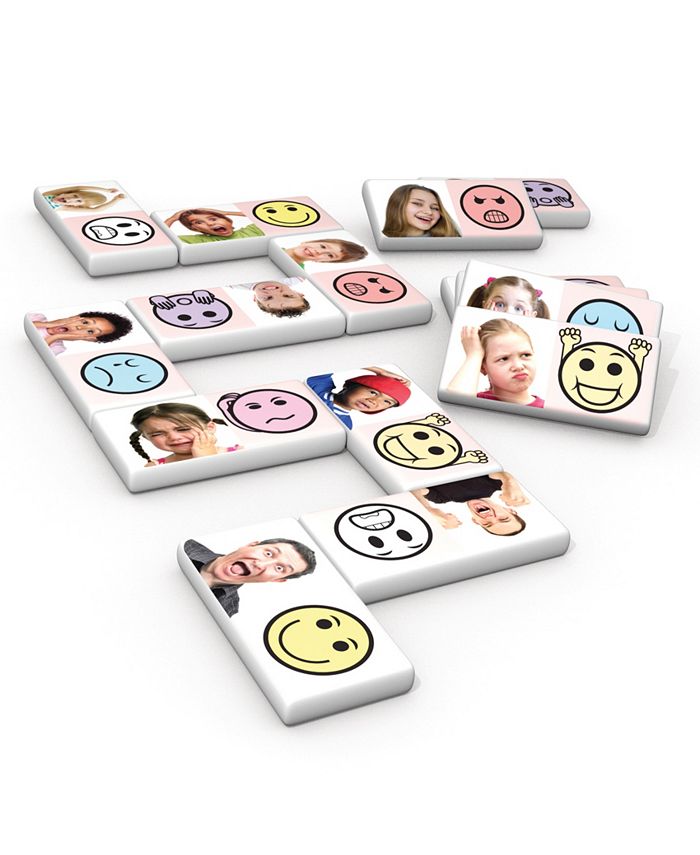 Junior Learning Emotions Dominoes Match and Learn Educational Learning ...