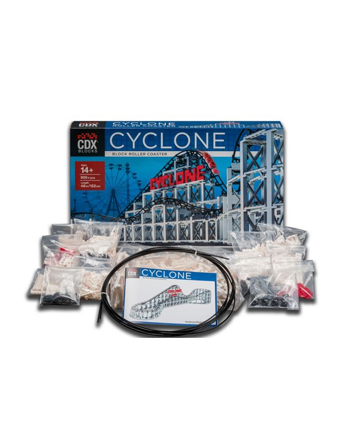 Coaster Dynamix CDX Blocks Brick Construction Cyclone Roller Coaster ...