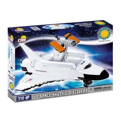 COBI Smithsonian Space Shuttle Discovery 310 Piece Construction Blocks ...