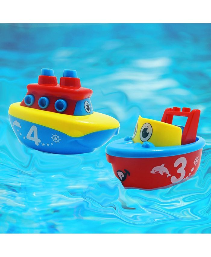 3 Bees and Me Bath Toys Magnetic Boat Set - Macy's