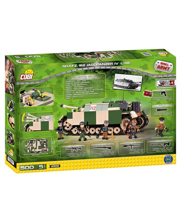 COBI Small Army World War II Sd.Kfz. 162 Jagdpanzer IV Tank 500 Piece ...