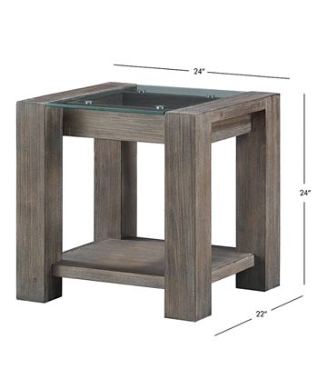 Furniture CLOSEOUT! Sava End Table, Created for Macy's - Macy's