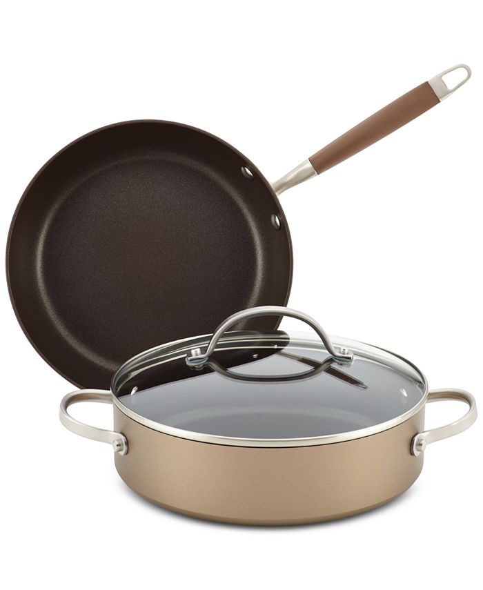 Anolon Advanced Hard-Anodized 27-Pc. Cookware Set - Macy's