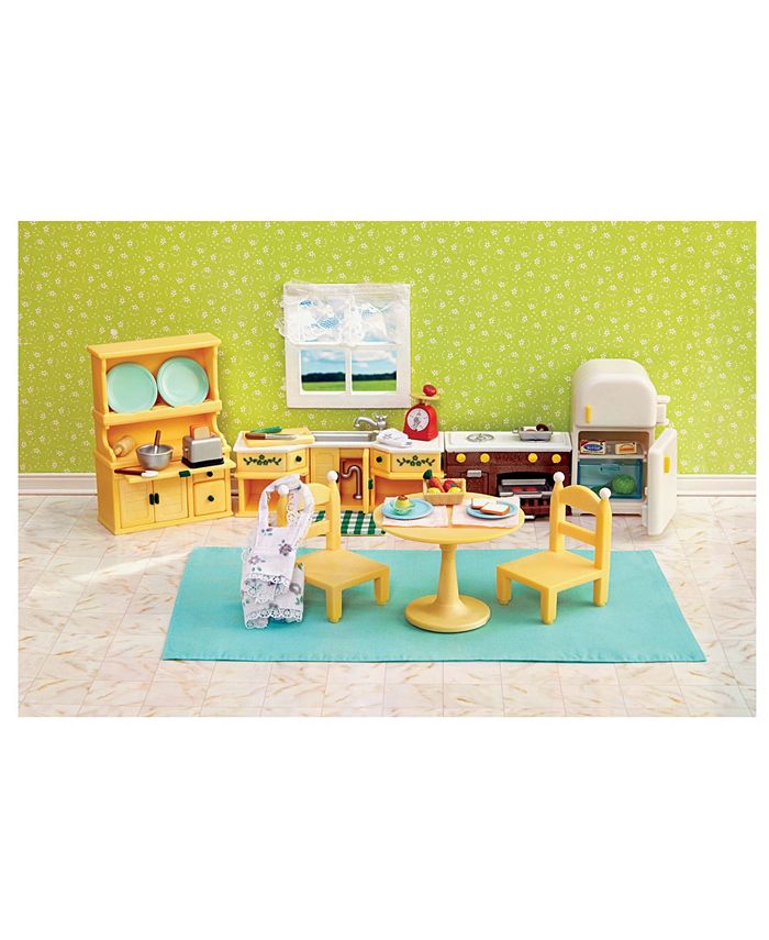 Fundamental Toys Calico Critters - Kozy Kitchen Set - Macy's