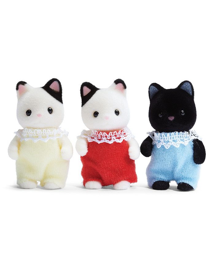 Redbox Calico Critters - Tuxedo Cat Triplets - Macy's