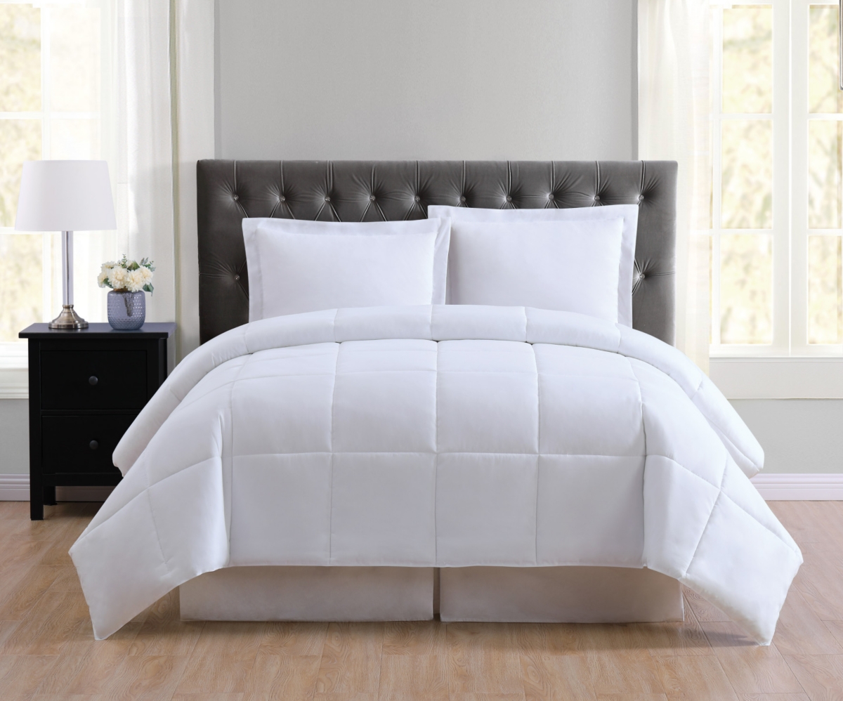 Click here for Truly Soft Everyday Solid 3-Pc. Comforter Set  Ful... prices