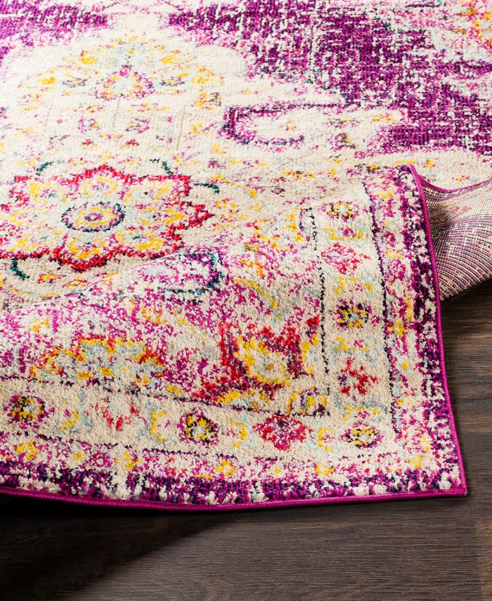 Surya Morocco MRC-2309 Fuschia 7'10" x 10'3" Area Rug - Macy's
