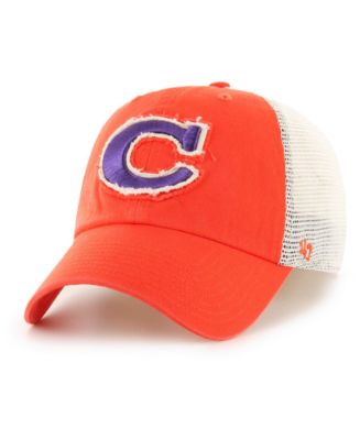 '47 Brand Clemson Tigers Stamper CLOSER Stretch Fitted Cap - Macy's