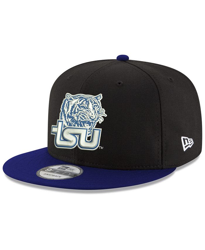 New Era Tennessee State Tigers Black Team Color 9FIFTY Snapback Cap ...