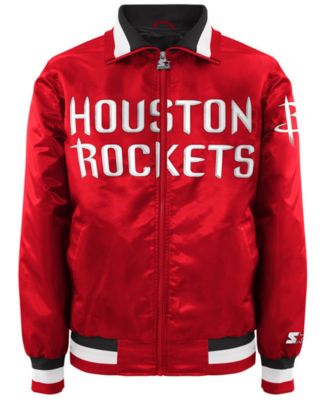 G-III Sports Men's Houston Rockets Starter Captain II Satin Jacket - Macy's