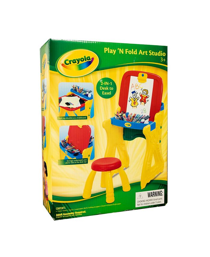 Grow 'N Up Crayola Fold N Go Art Studio - Macy's