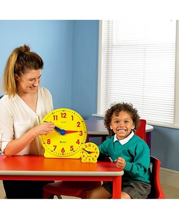 Learning Resources Big Time Student Clock 12 Hour - Macy's