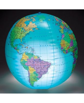 Learning Resources Inflatable Light-Up Globe - Macy's