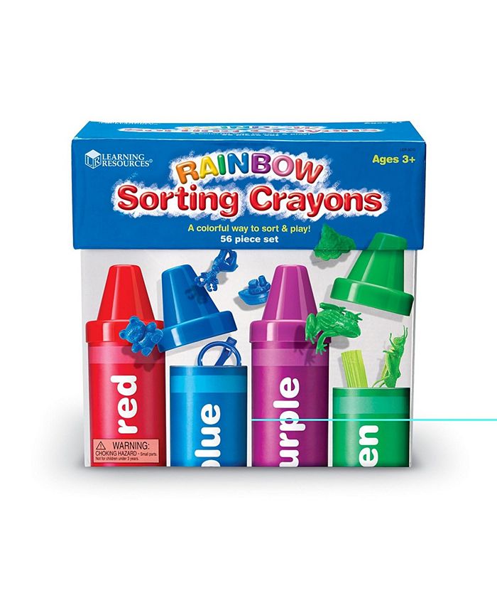 Learning Resources Rainbow Sorting Crayons - Macy's