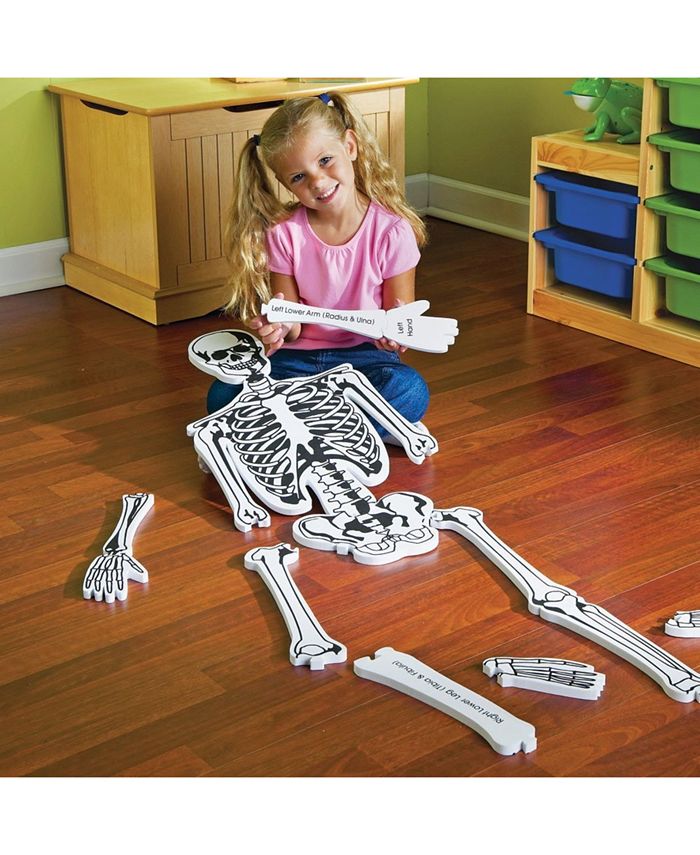 Learning Resources Skeleton Floor Puzzle 15 Pieces - Macy's