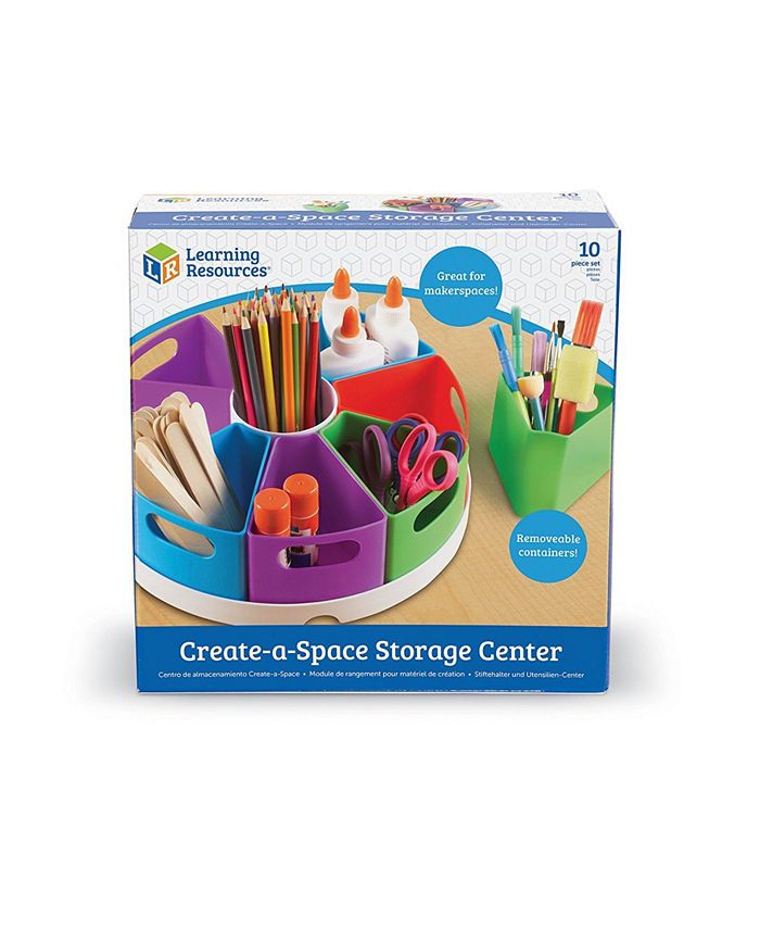 Learning Resources Create-A-Space Storage Center Bright Colors - Macy's