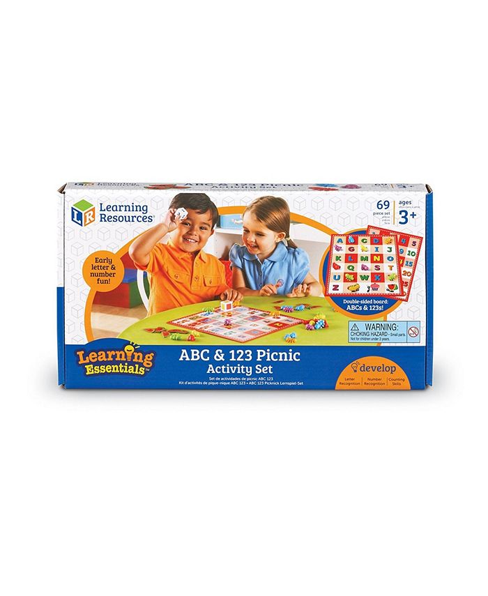 Learning Resources ABC and 123 Picnic Activity Set - Macy's