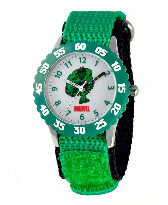 ewatchfactory Marvel Comics Hulk Boys' Stainless Steel Time Teacher ...