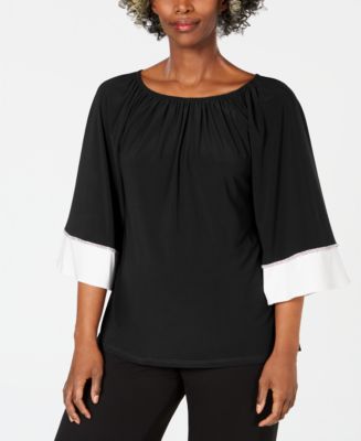 MSK Embellished Off-The-Shoulder Top - Macy's