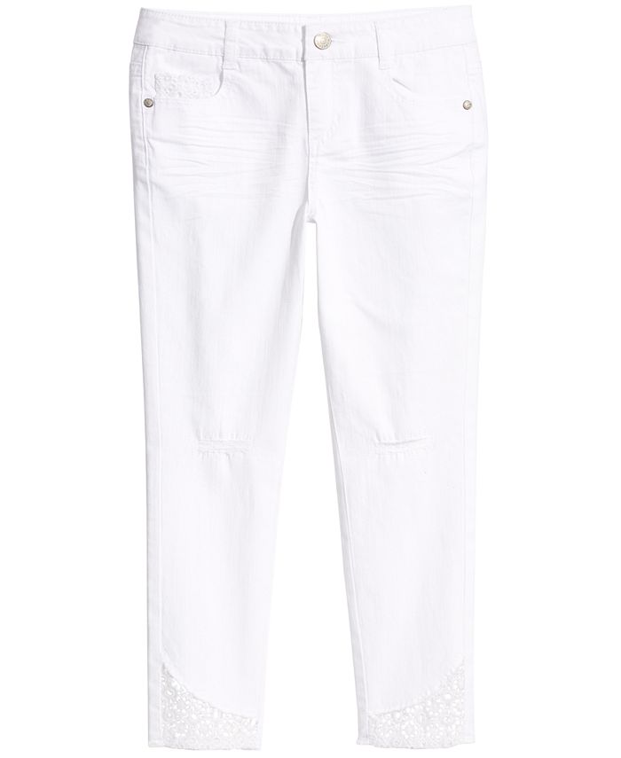 Epic Threads Big Girls Lace-Trim Jeans, Created for Macy's - Macy's