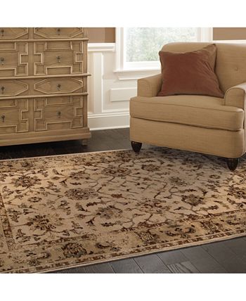 Oriental Weavers CLOSEOUT! Casablanca 1376E Ivory/Beige 1'10" x 7'6 ...