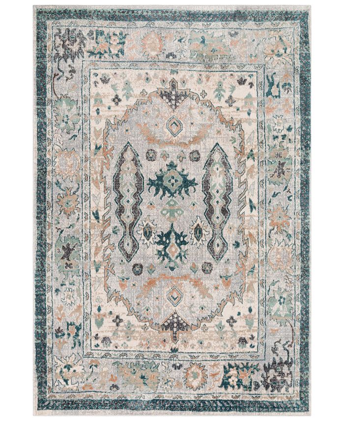 Surya Soft Touch SFT-2303 Teal 7'10" x 10'3" Area Rug - Macy's