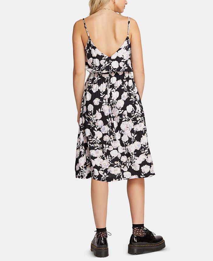Volcom Juniors' Floral-Print Midi Dress - Macy's