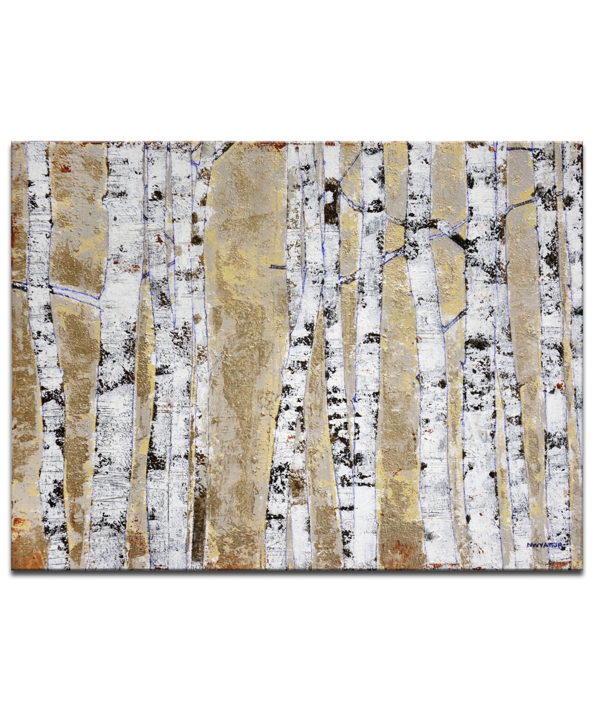 Click here for Ready2HangArt Birch Woods Canvas Wall Art  20x30 -... prices