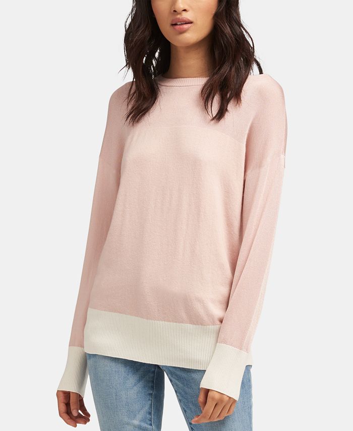 DKNY Colorblocked Sweater - Macy's
