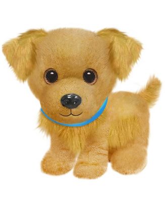First and Main - Wuffles Golden Retriever Plush Dog, 7 Inches Sitting ...