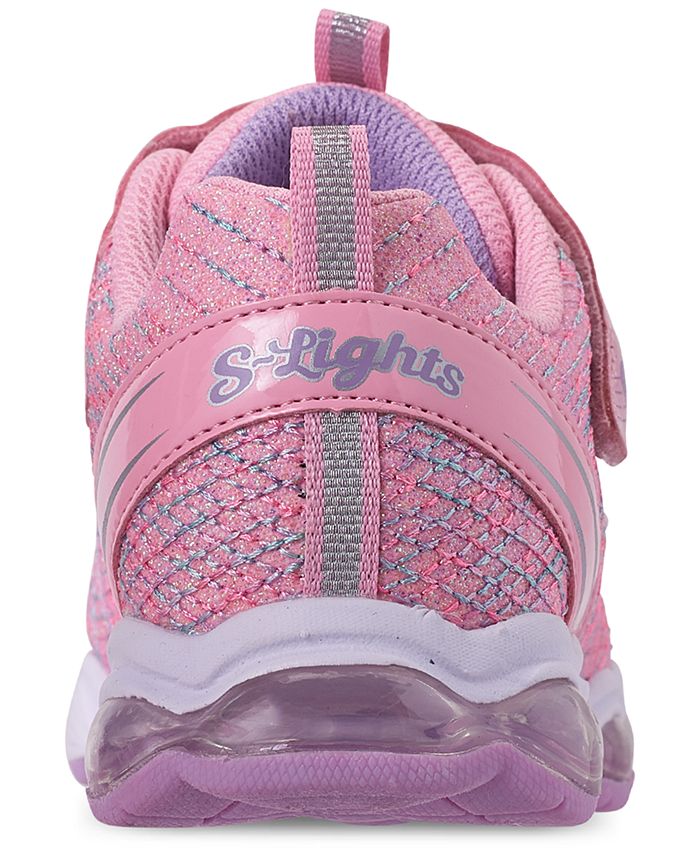 Skechers Little Girls' S Lights: Glimmer Lights Slip-On Training ...
