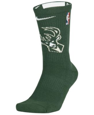 Nike Men's Milwaukee Bucks Elite Team Crew Socks - Macy's