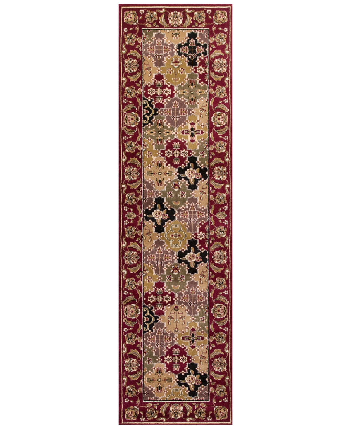 Click here for Kas Cambridge Panel 7325 Red 22 x 711 Runner Area... prices