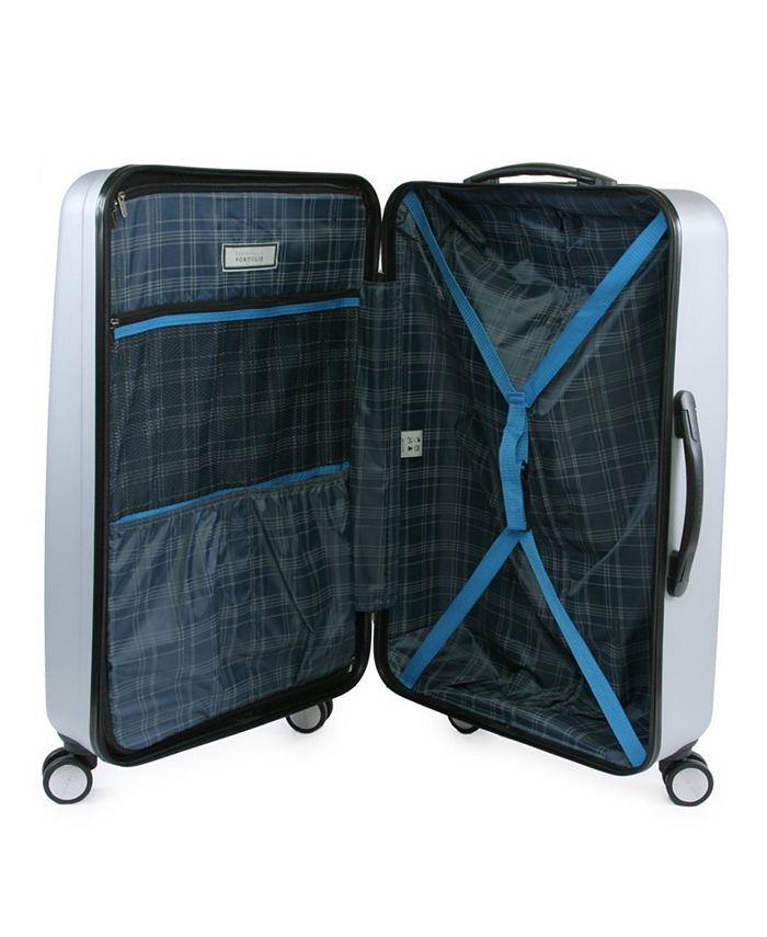 Perry Ellis Forte 21" Spinner Luggage - Macy's