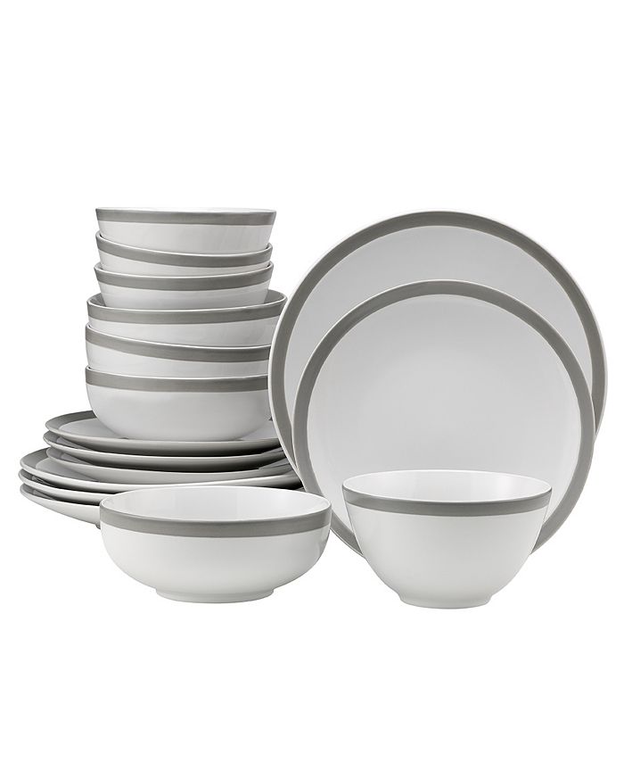 over&back Ridgemont 16Pc Dinnerware Set - Macy's