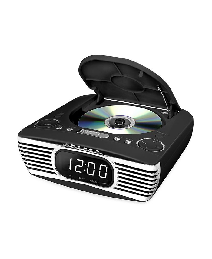 Innovative Technology Victrola Bedside Stereo with CD Player - Macy's