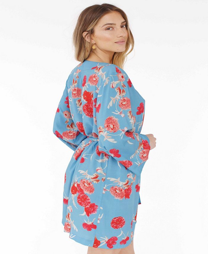 Plum Pretty Sugar Knee Length Robe - Macy's