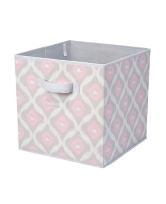 The Macbeth Collection Closet Candie Collapsible Storage Cube in Ikat ...
