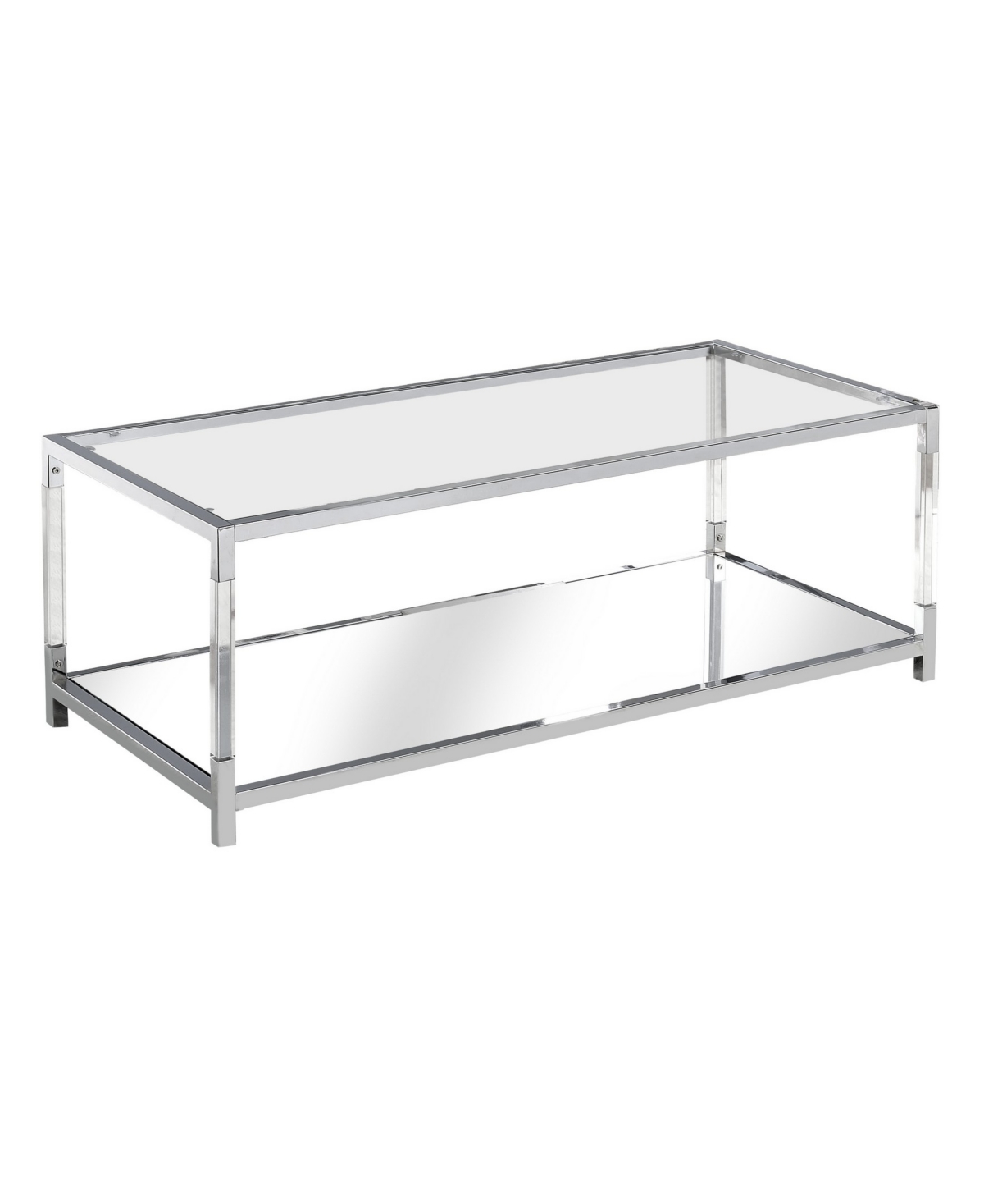 Click here for Jask 1-Shelf Coffee Table - Silver prices