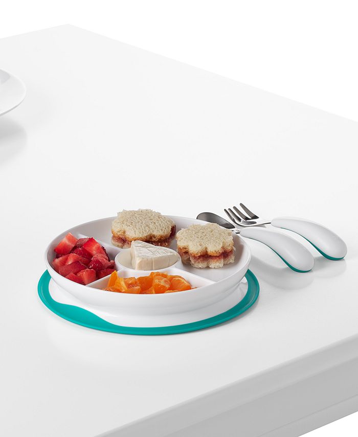 OXO Tot Stick & Stay Suction Divided Plate - Macy's