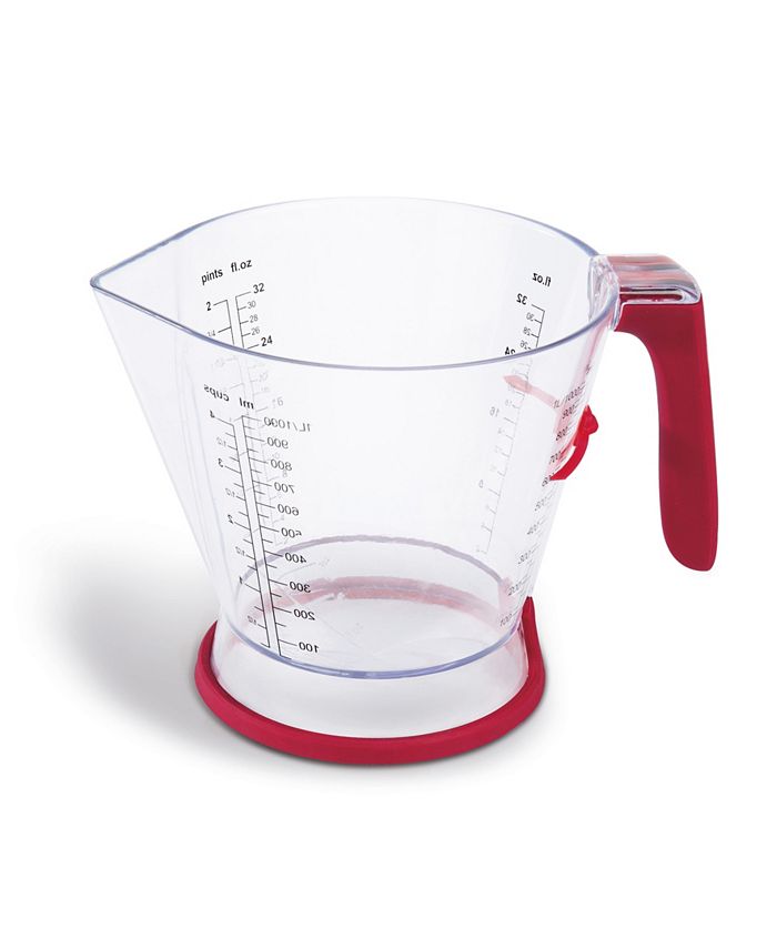 Zyliss 3-Piece Measuring Cup Set with No Drip Spouts, Sliding Scales ...