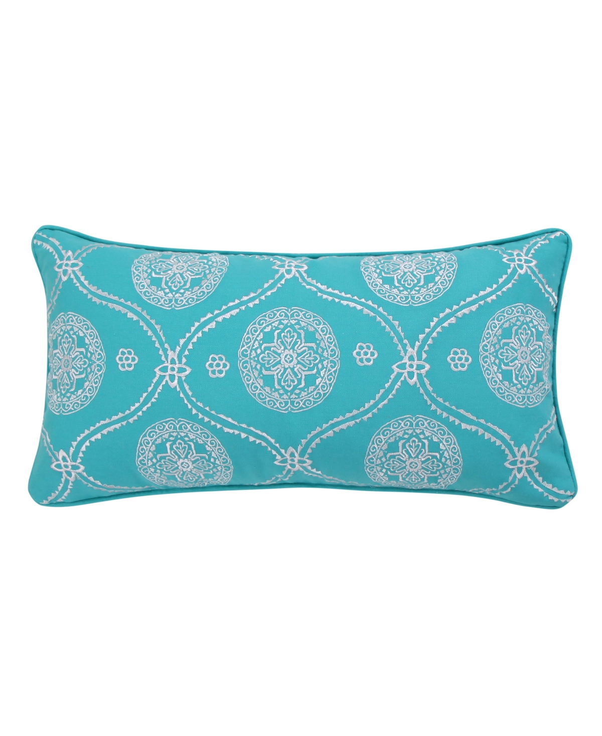Click here for Levtex Mackenzie Embroidered Decorative Pillow  12... prices