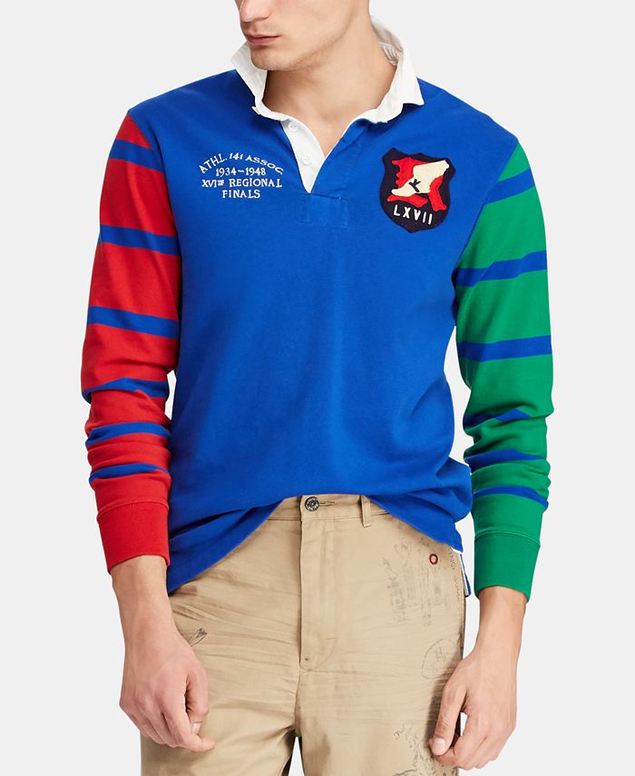 Polo Ralph Lauren Men's Jersey Rugby Shirt - Macy's