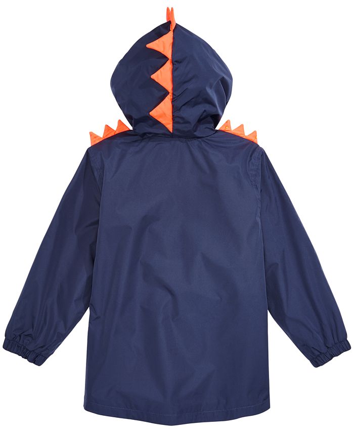 Carter's Toddler Boys Hooded Monster Rain Jacket - Macy's